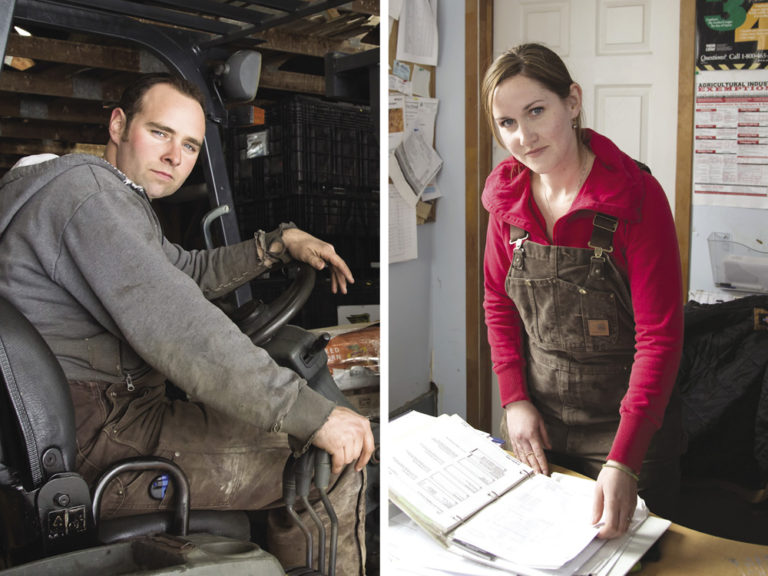 The brother and sister dairy operation of Jockbrae Farms