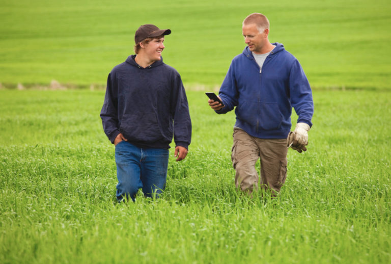 The farmer as CEO and managing the evolution of a farm